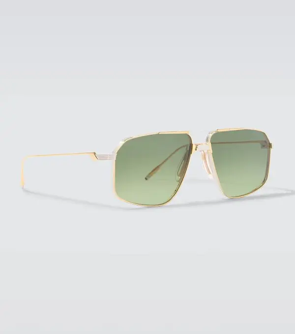 JACQUES MARIE MAGE Aviator Sunglasses