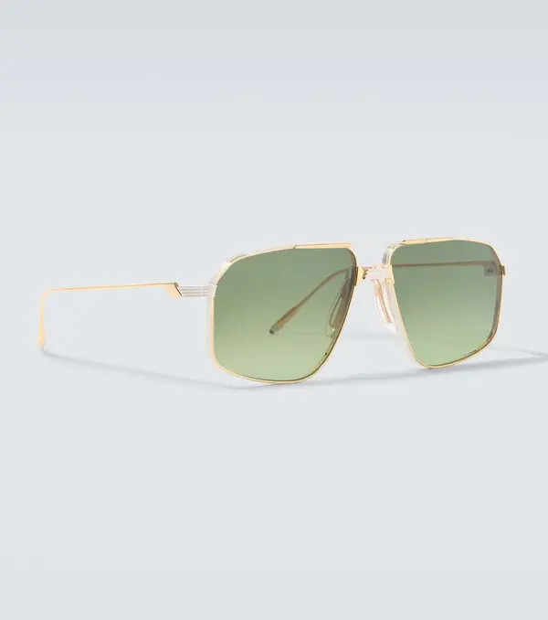 JACQUES MARIE MAGE Jagger Aviator Sunglasses