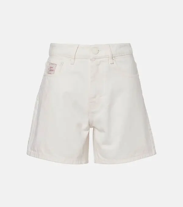 Ami Denim Shorts - White