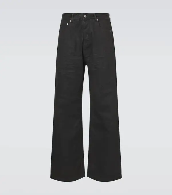 Rick Owens Geth Wide-leg Jeans - Black