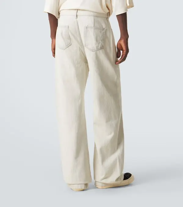 Rick Owens Geth Wide-leg Jeans - Grey