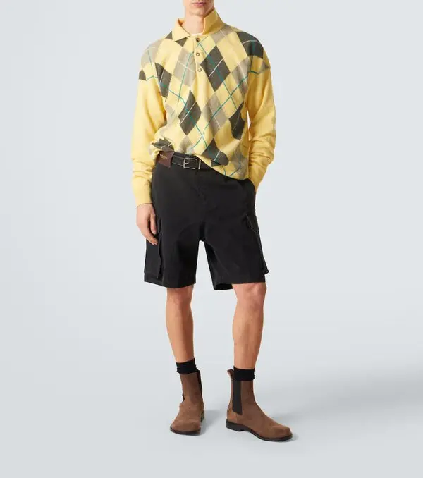 JW Anderson Twisted Cotton Shorts