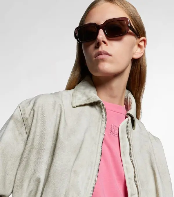 Loewe Anagram Rectangular Sunglasses