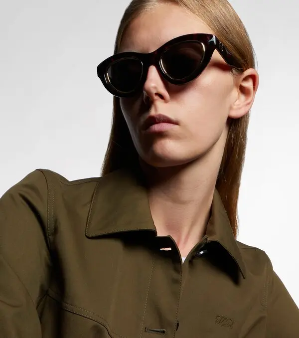 Loewe Anagram Cat Eye Sunglasses