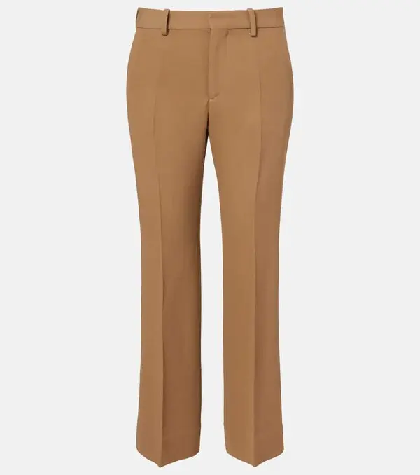 TOTEME Flared Trousers - Beige