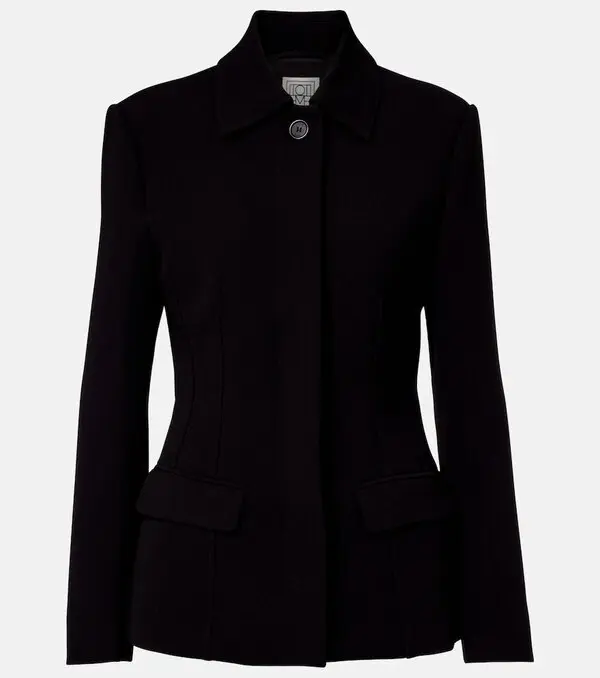 TOTEME Single-breasted Blazer - Black