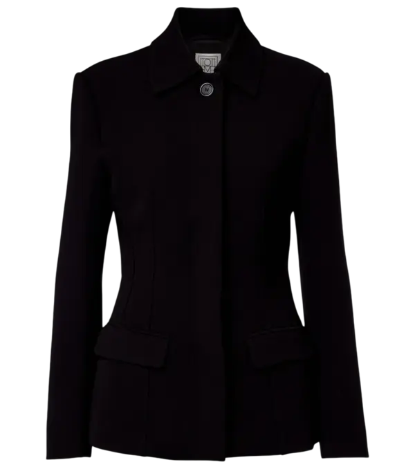 TOTEME Single-breasted Blazer - Black