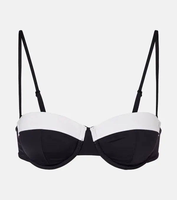 Staud Jo Bikini Top - Black