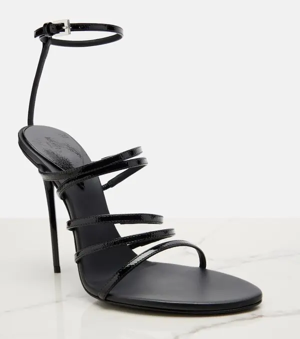 Alaïa Drop Leather Sandals