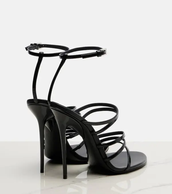 Alaïa Drop Leather Sandals