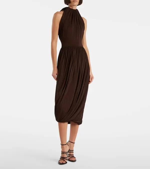 Alaïa Drop Leather Sandals