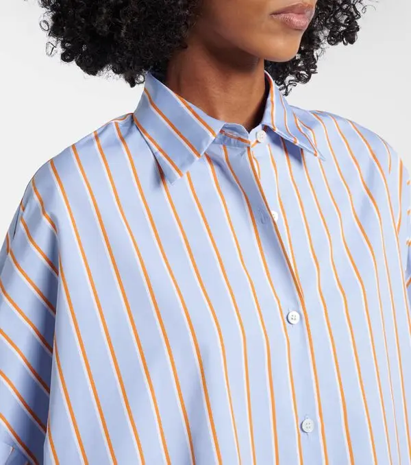 Dries Van Noten Striped Cotton Shirt