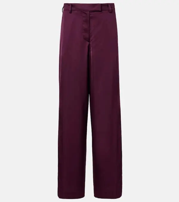 Dries Van Noten Wide-leg Pants - Purple