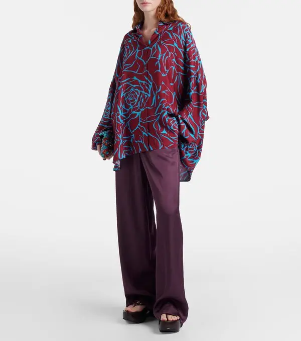 Dries Van Noten Wide-leg Pants