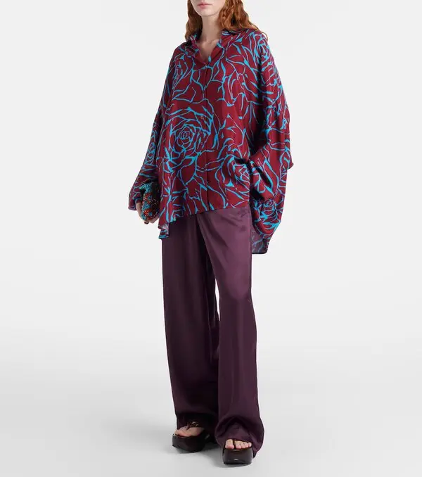 Dries Van Noten Wide-leg Trousers