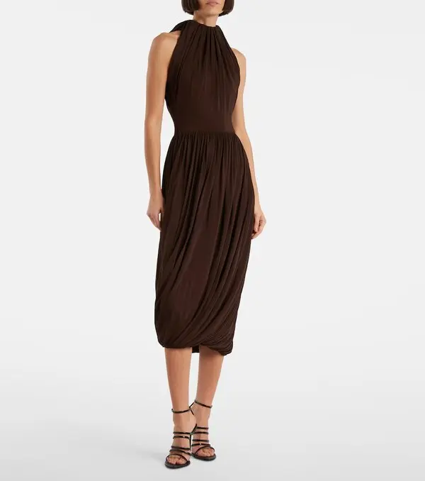 Alaïa Drop Leather Sandals