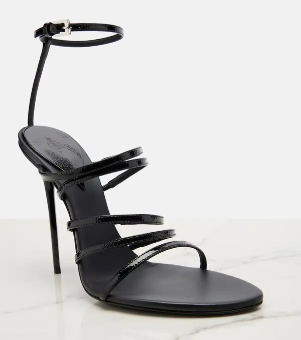 Alaïa Drop Leather Sandals