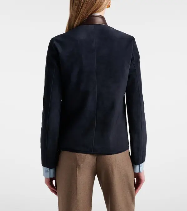 Loro Piana Spagna Mini Suede Jacket