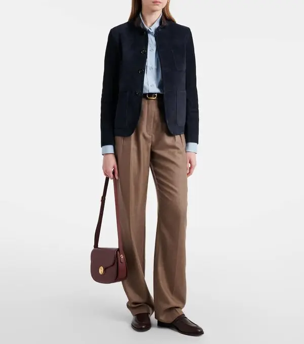 Loro Piana Spagna Mini Suede Jacket