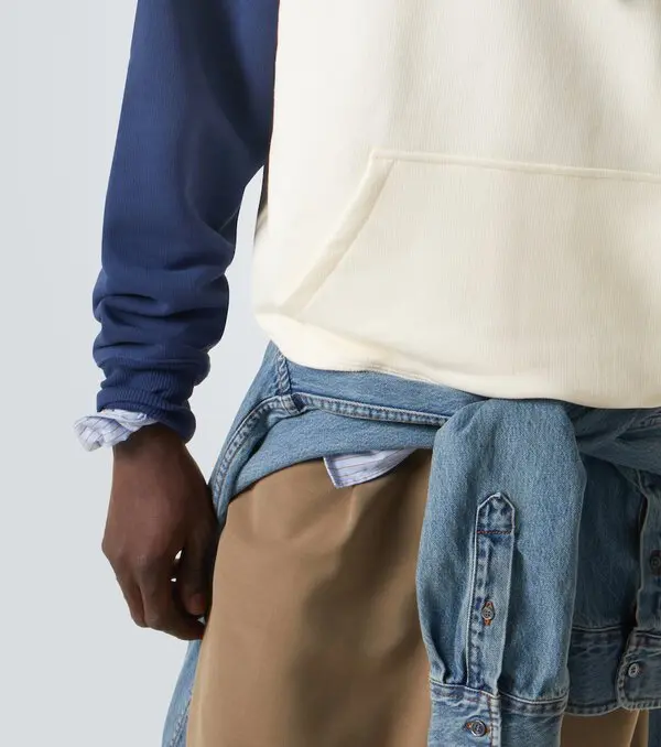 AMI Paris De Coeur Cotton Hoodie - White