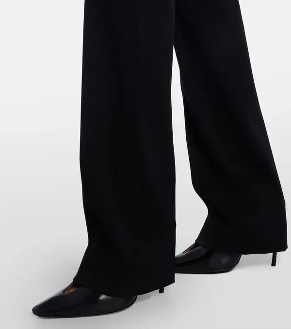 Balenciaga Wool Twill Slim Pants