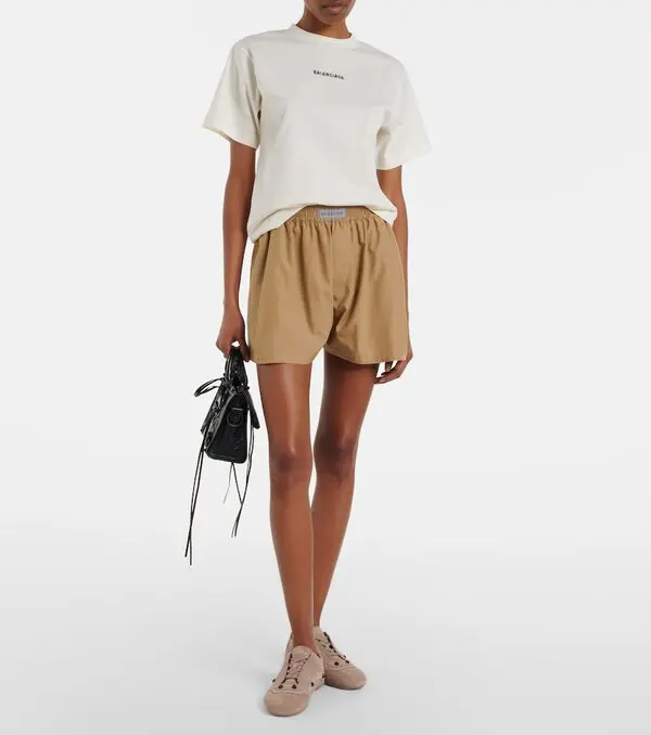 Balenciaga Logo Shorts