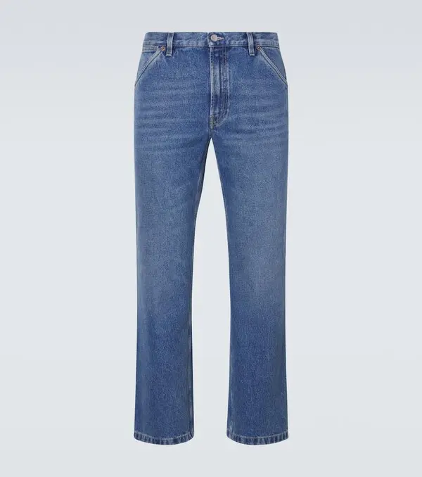Prada Faded Slim Jeans - Blue