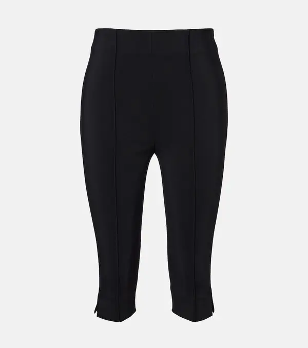 RÓHE High-rise Capri Pants - Black