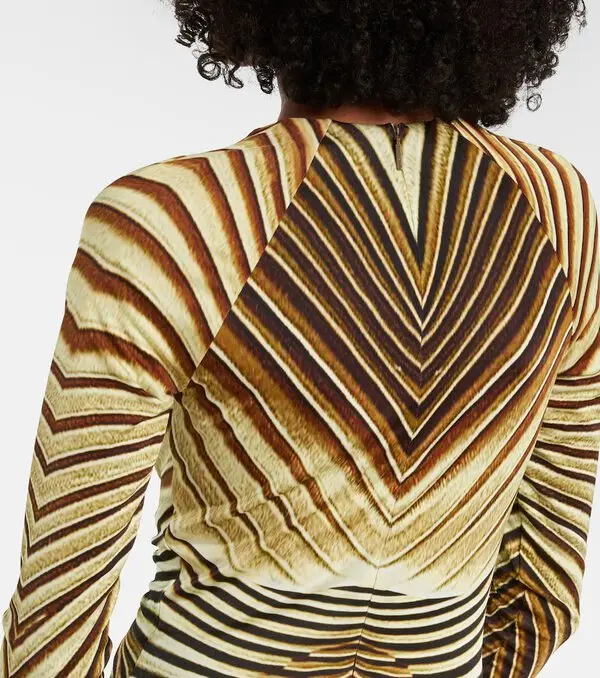 Roberto Cavalli Printed Maxi Dress - Multicoloured