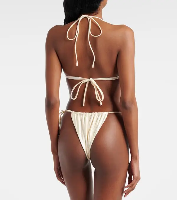MONTCE Brasil Scrunch Bikini Bottom - White