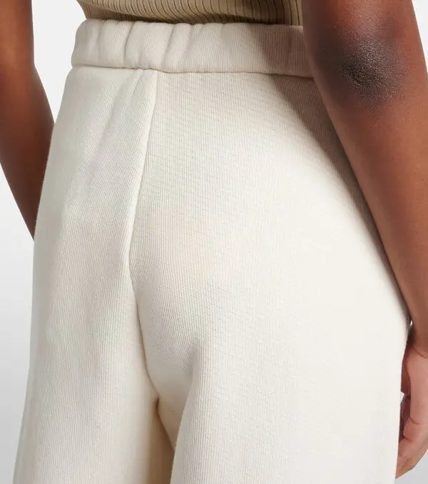 Max Mara Dente Cotton-blend Sweatpants