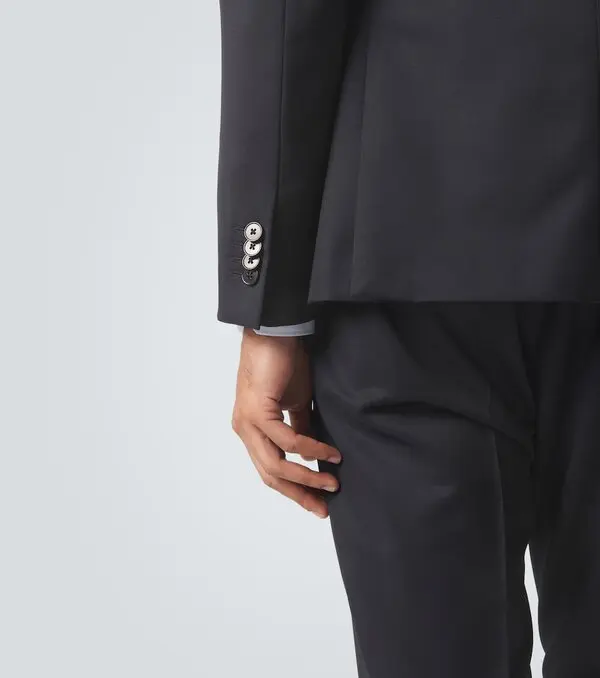 Zegna Wool And Mohair Suit - Blue
