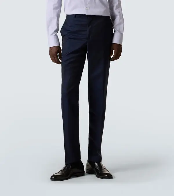 Zegna Wool And Mohair Suit