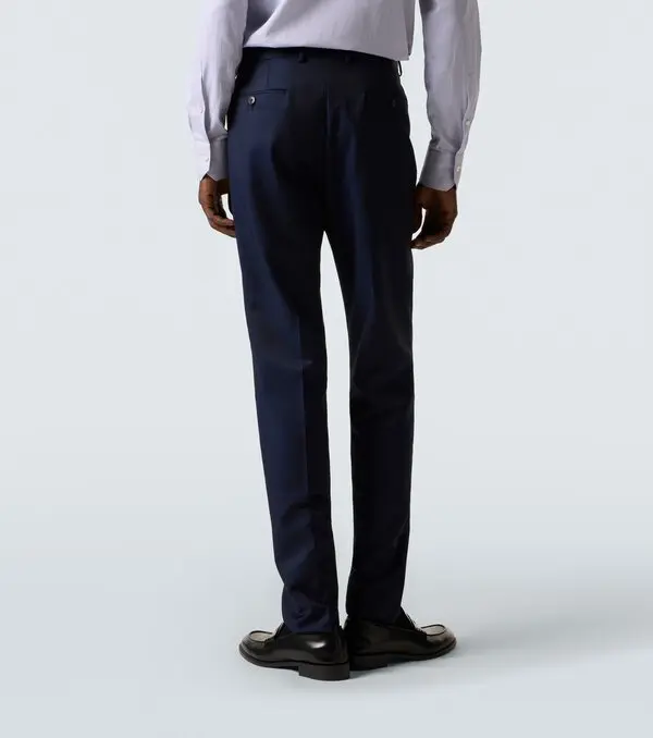 Zegna Wool And Mohair Suit