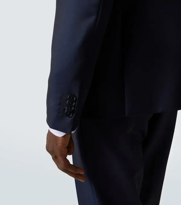 Zegna Wool And Mohair Suit