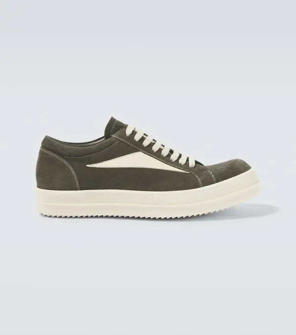Rick Owens Suede Sneakers - Grey