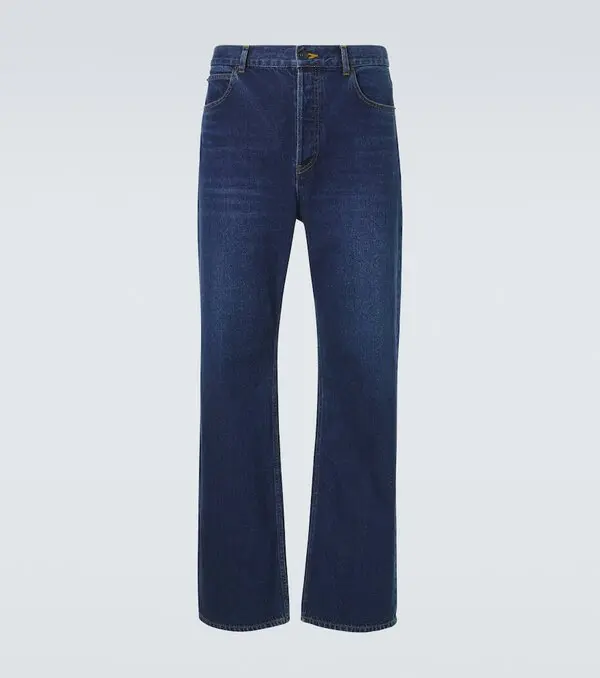 THE ROW Siouxie Straight Jeans - Blue