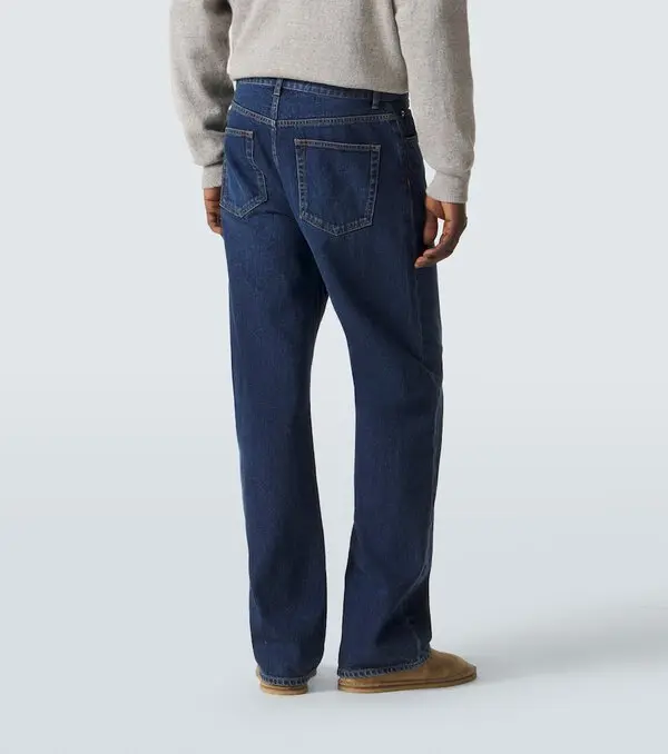 THE ROW Siouxie Straight Jeans - Blue