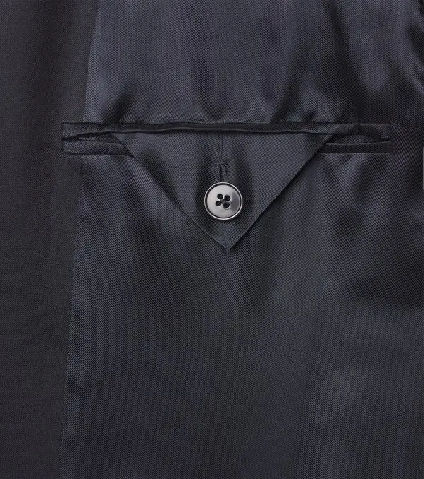 Zegna Wool And Mohair Suit - Blue