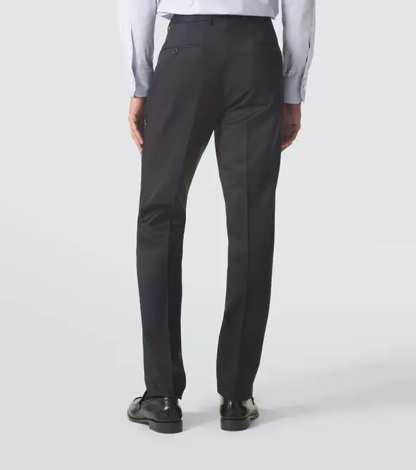 Zegna Wool And Mohair Suit - Blue