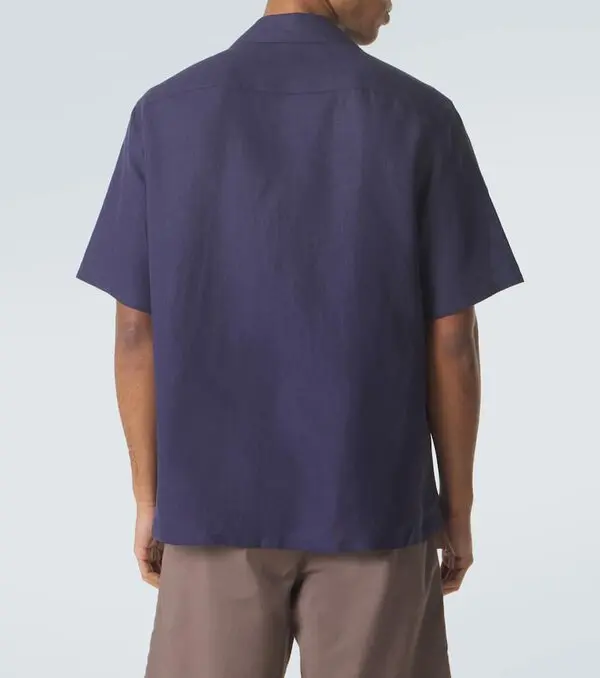 Zegna Linen Shirt - Blue