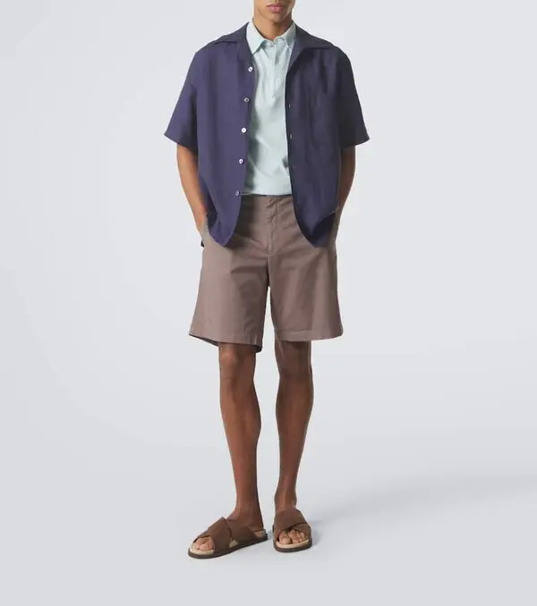 Zegna Linen Shirt - Blue