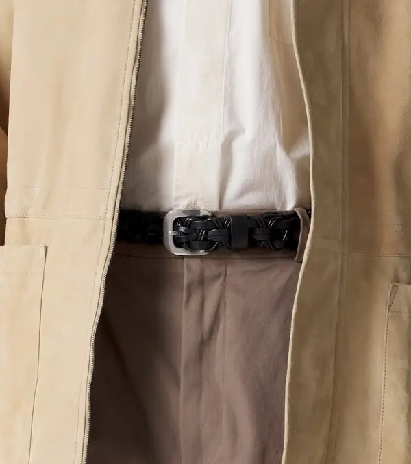 THE ROW Cord Braided Leather Belt