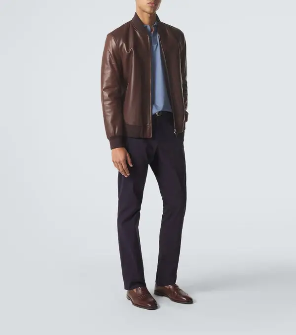 Brioni Silk Polo Shirt