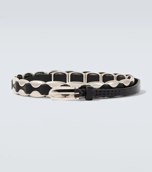 Our Legacy Billow Studded Leather Belt