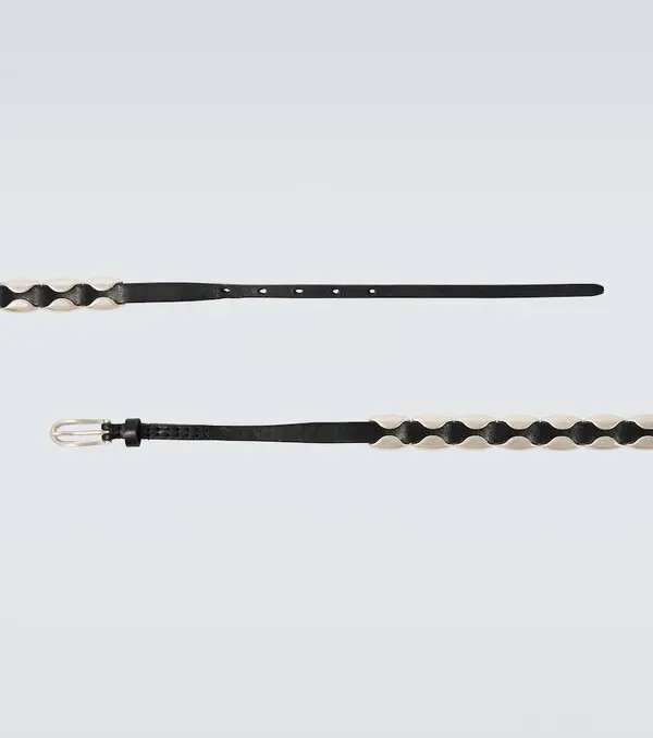 Our Legacy Billow Studded Leather Belt
