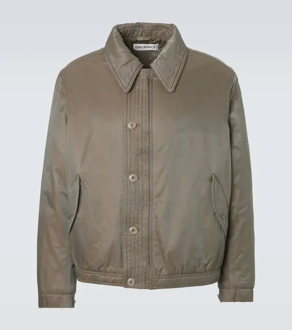 Our Legacy Auto Cotton-blend Twill Jacket
