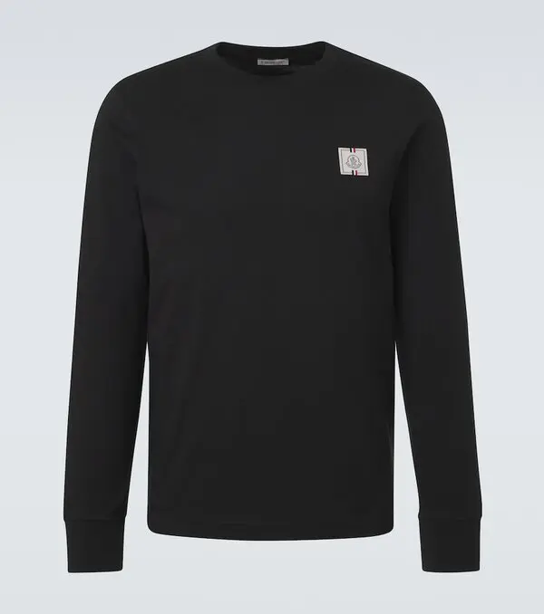 Moncler Cotton Jersey T-shirt - Black