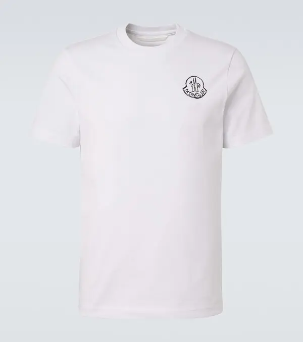 Moncler Cotton Jersey T-shirt - White