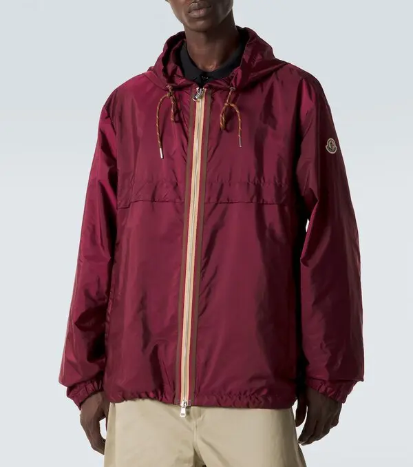 Moncler Nidge Technical Jacket - Red